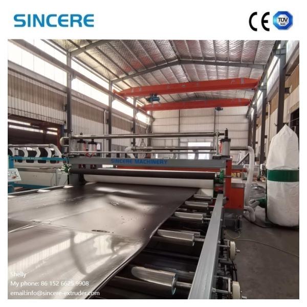 Quality Semi-automatic Plastic Sheet Extrusion Machine with 75-355Kw Motor Power for ABS, PP, PE Raw Materials for sale