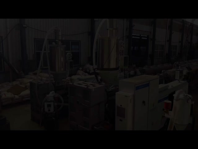 DN3500 HDPE HOLLOW WALL SPIRAL PIPE MACHINE