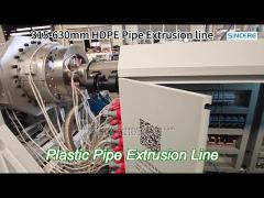 50mm-200mm plastic ldpe pe water tube pipe making manufacturing machine industry pipe plastic