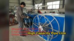 High Capacity PP Corrugated Pipe Line