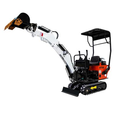 China Mooie graafmachine hydraulische 0,8 ton mini graafmachine Euro5 graafmachine aangepaste kleur Te koop