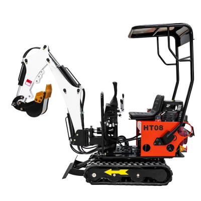 China Mooie graafmachine hydraulische 0,8 ton mini graafmachine Euro5 graafmachine aangepaste kleur Te koop