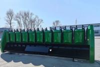 China John Deere 10 Row Corn Combine Header 650mm Row Spacing 2700kg Harvester Attachment for sale