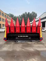 China 6 Rows Combine Corn Head for Multiple Harvester Header 20 cm Lift Height for sale