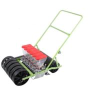 China Hand Propelled 4 Row Vegetable Seeder Machine Adjustable Seed Depth for Rapeseed Sowing for sale