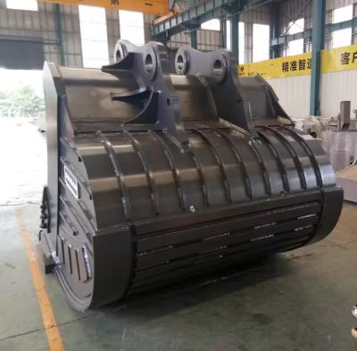 China Customized Excavator Digger Attachments Excavator Bucket  Excavator Heavy Duty Rock Bucket for sale