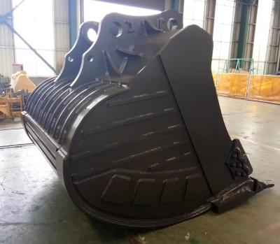 China Customized Excavator Digger Attachments Excavator Bucket  Excavator Heavy Duty Rock Bucket for sale