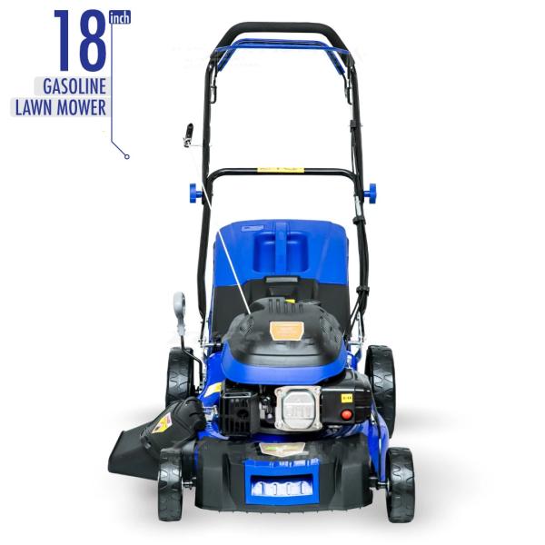 Professional Lawn Mower Hand Push 18Inch Gasoline Portable Lawn Mower