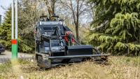 China Skid Steer Lawn Mower Attachment 72 inch Cutting Width for Mini Loaders and Skid Steer Loaders for sale