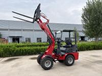 China Fully Hydraulic Compact Mini Loader 800kg Capacity Perkins Engine 18.5kw for Construction for sale