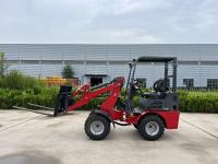 China Fully Hydraulic Compact Mini Loader 800kg Capacity Perkins Engine 18.5kw for Construction for sale