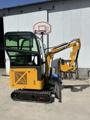 China Cheap Excavator Digger 1.7T Compact Mini Excavator Machine Mini Excavator For Sale for sale