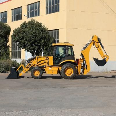 China EPA Engine Loader Machine Manufacturer 4x4 Backhoe Loader China Wheel Mini Excavator Backhoe Loader for sale