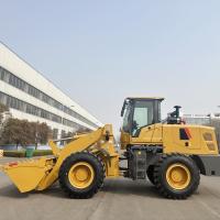 China Wheel Loader With 4 × 4 Variable Speed Gears Front End Loader For Construction Engineering Wheel Loader for sale