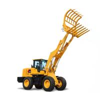 China Front Mounted Grass Grabber Loader 936C 4.5M Dumping Height 2000kg Load Capacity for sale