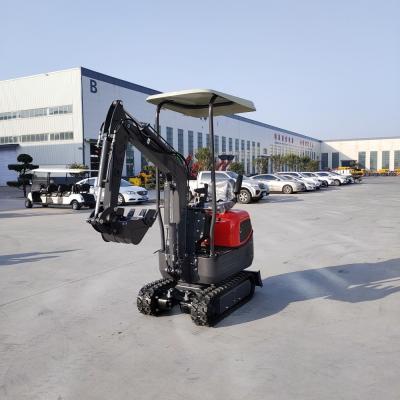 China 1 Ton Crawler Hydraulic Digger Mini Excavator For Machinery Repair Shops Farms Home for sale