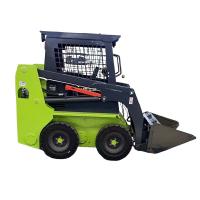 China Chinese 75HP Mini Skid Steer Loader 1050kg Capacity 0.5cbm Bucket Crawler Track for sale