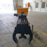 China Excavator Electric Pole Grapple 360 Rotating Pole Setter for 8-18T Excavators with Self Locking Function for sale