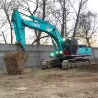 China Used Kobelco SK460 Excavator 46 Ton 2017 2000 Hours Original Paint Second Hand for sale