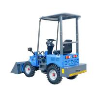China JAWELL E604 Electric Mini Wheel Loader 400kg Rated Load 0.2m³ Bucket CE Certified for sale