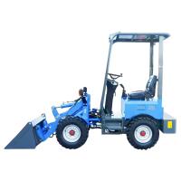 China JAWELL E604 Electric Mini Wheel Loader 400kg Rated Load 0.2m³ Bucket CE Certified for sale