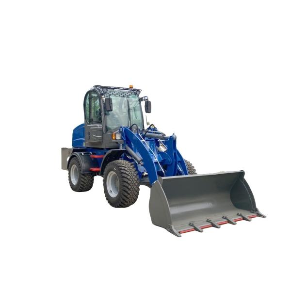 1.5T Loader Machine Battery China All Terrain Electric Small Front End Loader