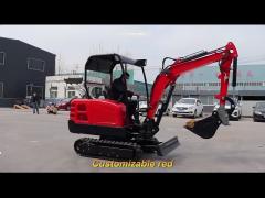 Excavator Digger Mini Crawler Excavator Machine  3Ton Mini Digger Machine 3.5km/h
