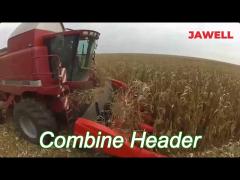 High End Corn Header Combine Harvester , 6 Row Corn Head 12km/h