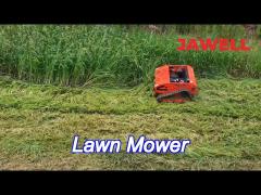 Remote Control Robotic Lawn Mower Four Wheel Working Fast Weeding