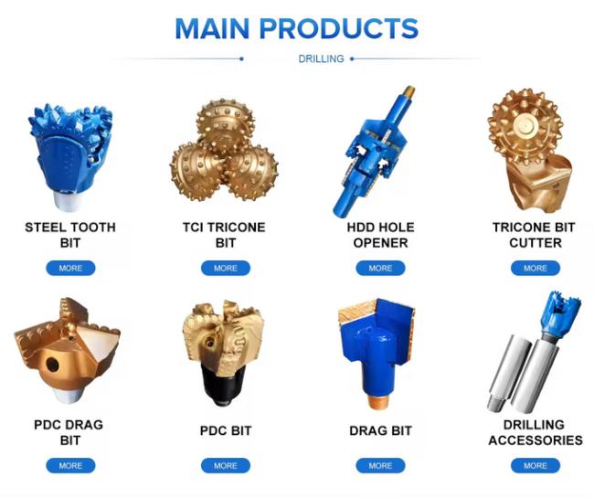 Steel Body PDC Drill Bits for Shale Formations Soft Limestone Sites and Natural Gas Drilling