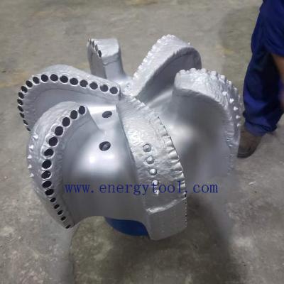 China Diamond Drilling Bit 22 Inch 6 Blades PDC  Large Size Rock Drilling Bit for sale