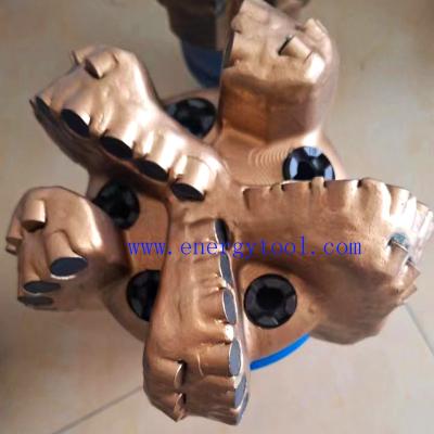 China Broca de perforación PDC de roca dura de 8 pulgadas, herramientas de perforación diamantada para yacimientos petrolíferos en venta