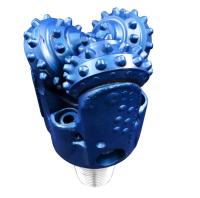 China 4-1/2 Inch Outer Diameter TCI Carbide Insert 3 Roller Cone API Rock Drilling Bits for sale