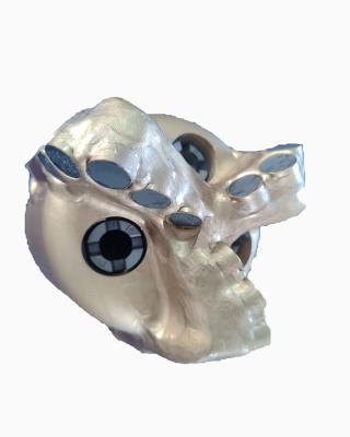 중국 4-5/8인치 (117.48mm) 강철 바디 3 블레이드 PDC 다이아몬드 유정 암반 드릴 비트 판매용