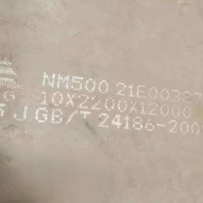 Cina Nm400 lamiera di acciaio resistente all'abrasione lamiera di acciaio al carbonio resistente all'usura NM450 NM400 NM500 in vendita