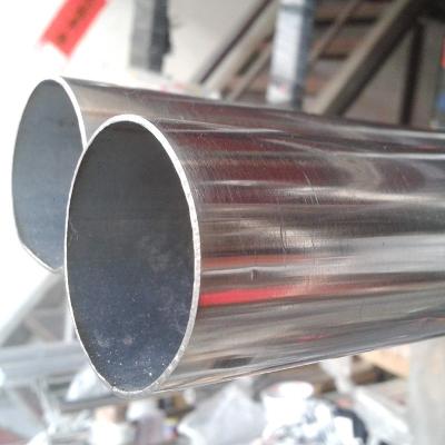Cina 201 Fornitore di tubi saldati in acciaio inossidabile Acciaio SS Tubo 4K Mirror HL Finitura per costruzione in vendita