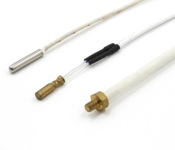 La fibre de verre câblent le nTC 100k de Temp Sensor de l'imprimante 3d avec la sonde du fil M12