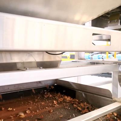Cina il pecan fendentesi asciutto del CE 220V che sguscia la macchina si collega al nocciolo Shell Separator di IR in vendita