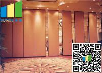 China Bunge Movable Partition Wall 65-100mm Thick High Sound Proof Aluminum Frame for sale