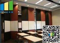 China Custom Operable Wall Partition 65-100mm Thickness 36-42dB Sound Insulation Sliding Room Divider for sale