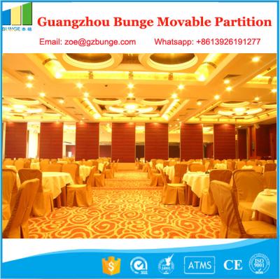Cina La posizione interna/ha finito i muri divisori mobili di superficie MDF + alluminio in vendita