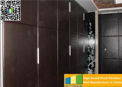 China Aluminum High Partition Acoustic Soundproof Multilayer Structure Sliding Room Dividers for sale