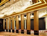 China Top Hung Operable Partition Wall 65-125mm Soundproof Movable Wall for Hotel Banquet Hall for sale