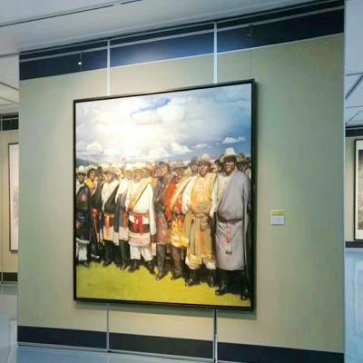 China Binnenlandse Verborgen Deur die de Muren van de Tentoonstellingsverdeling/Beweegbare Galerijmuren vouwen Te koop