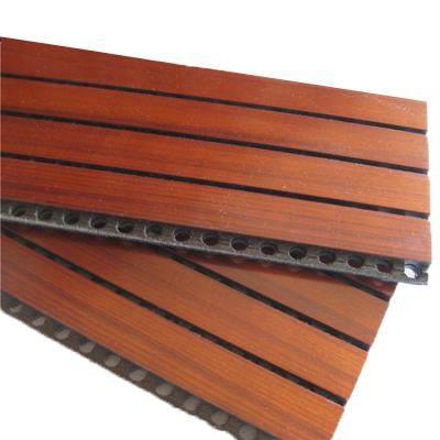 Cina Pannelli fonoassorbenti scanalati di legno del pannello acustico della sala riunioni in vendita