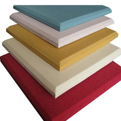 China Fabric Acoustic Board Perforated Wood Acoustic Panels Home Wall Panels for sale