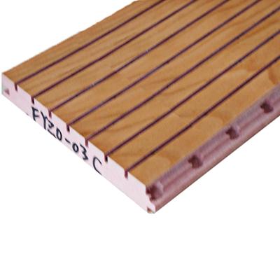 China Sound Proofing Wood Laminated Board Decorative Interior Wall Panels for sale