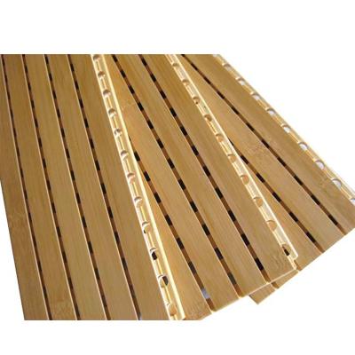 Cina Pannello acustico scanalato di legno della sala decorativa con la superficie della melammina in vendita