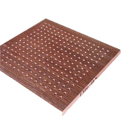 China Decorative Ceiling Board Sound Diffuse Wall Perforated Acoustic Panels for sale