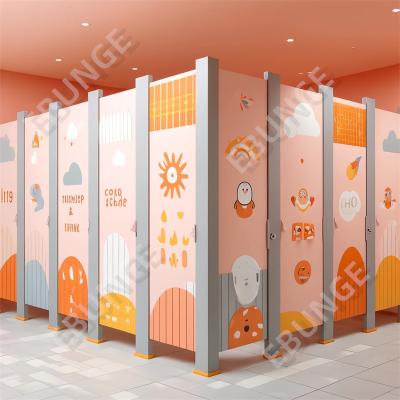 China Support Customized Design Options Toilet Cubicle for Restroom Dividers for sale